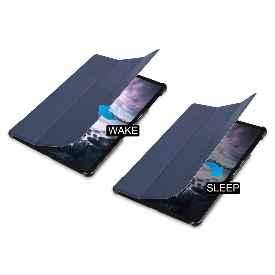 Trifold Smart Case for Samsung Galaxy Tab A 10.5 (2018) (Blue)